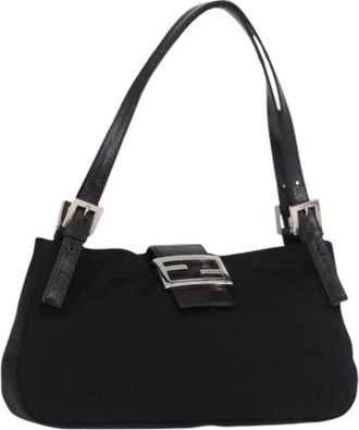 Fendi Sac bandouli&egrave;re vintage doccasion - Femme - Pre-owned - Noir - Taille: ONE Size