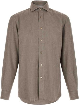 Brunello Cucinelli Hemd - Grau