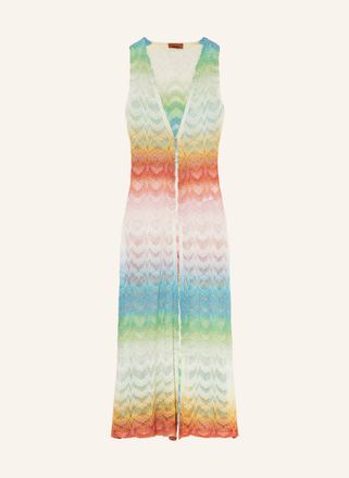 Missoni Strickkleid Mit Glitzergarn blau