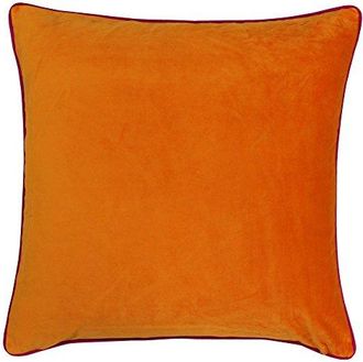 furn. Paoletti Meridian 55X55 C/C Clem/HPNK, Clementine Orange/Pink, 55x55cm