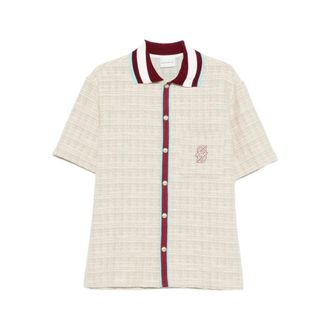 Dr&ocirc;le de Monsieur Chemise en Tweed D Miroir - - Shirts - Herren - Beige - XL