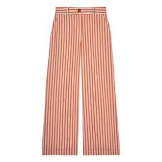 Maria de la Orden Pantalon Rayures Romeo Coton Maria de la Orden