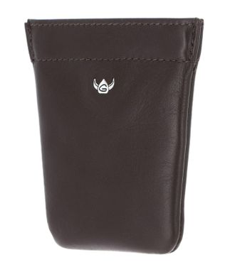 Golden Head Leder Schl&uuml;sselm&auml;ppchen Polo Schl&uuml;sseletui 5006 Dunkelbraun