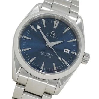 Omega Montre Pre-owned Vintage - Homme - Pre-owned - Bleu - Taille: ONE Size