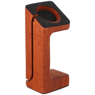 BESPORTBLE SEWACC Holz Uhrenst&auml;nder Smartwatch Halter Schmuckorganizer mit Basis Kratzschutz f&uuml;r Uhr und Schmuck Eleganter Pr&auml;sentationsst&auml;nder f&uuml;r Zuhause und B