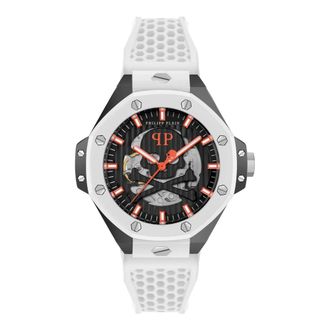 Philipp Plein Skeleton Royal Uhr - - Accessories - Herren - Wei&szlig; - ONE SIZE