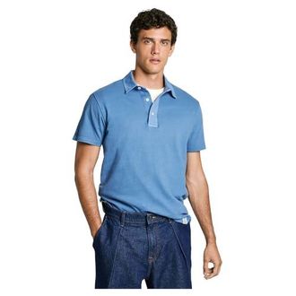 Pepe Jeans London Henry SS Polo, Bleu (Union Blue), L Homme