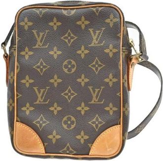 Louis Vuitton unisex, Pre-owned, Brun, Taille: ONE Size Sac bandouli&egrave;re vintage en toile Pre-owned