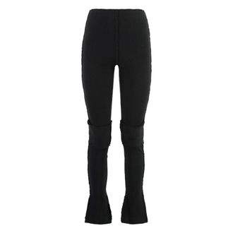 Talia Byre Gestrickte Schlaghose - - Trousers - Damen - Schwarzk - XS