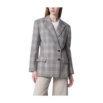 Anine Bing Aretha Blazer - - Jackets - Damen - Braun - M