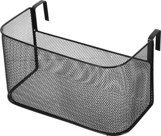 Valiclud ABOOFAN Multifunktionaler H&auml;ngekorb aus Eisen Mittelgro&szlig;er Metall Nachttischkorb zum H&auml;ngen Am Bett Platzsparend f&uuml;r Studentenwohnheim und Apartment W