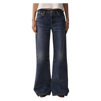 Jeanerica Kyoto Schlagjeans - - Jeans - Damen - Blau - W26 L32