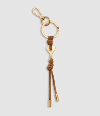 Ami Porte Cles Ami De Coeur Charm Caramel Or Vibre