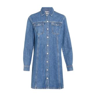 Tommy Hilfiger Klassisches- l&auml;ssiges Jeanskleid - - Dresses - Damen - Blau - XS