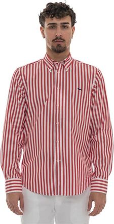 Harmont & Blaine Homme, Chemises, Rouge, Taille: 3XL Crq001 Chemise casual
