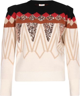 Izia Zur Seite fahren Damen Rot Mehrfarbig