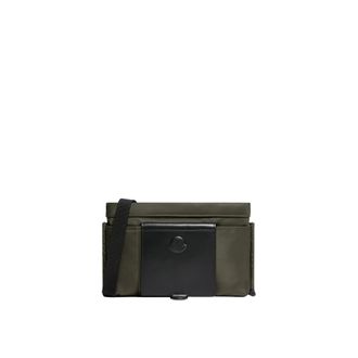 Moncler Moncler Sac &Agrave; Bandouli&egrave;re Kenton En Drill, Homme, Vert, Taille: Uni