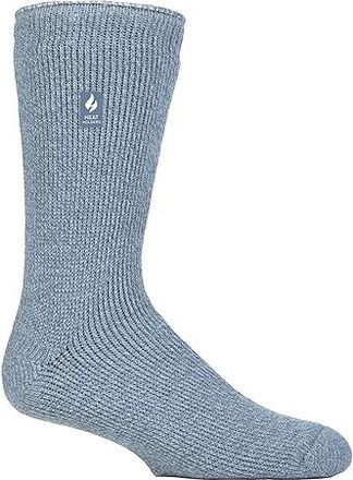 Heat Holders SOCKSHOP Homme 2.9 TOG Laine mérinos Chaussettes Paquet de 1 (FR/ES, Numérique, 39, 45, Taille normale, Taille normale, Bleu acier)