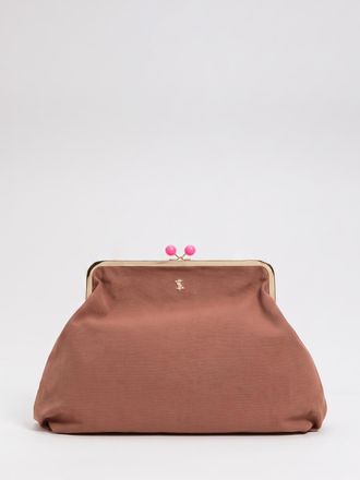 Twin-Set Myfo Clutch aus Baumwollmischung