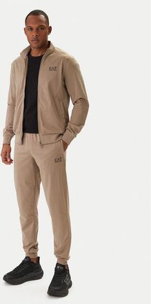 Emporio Armani Jogginganzug 8NPV65 PJHCZ Beige Regular Fit