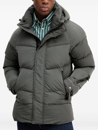 Blauer veste &agrave; fermeture zipp&eacute;e - Vert