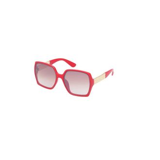 Guess Femme, Accessoires, Rouge, Taille: ONE Size Resin Frame Oversized Lunettes de soleil