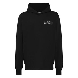 Plein Sport Homme, Sweatshirts et sweats &agrave; capuche, Noir, Taille: S SweaT-shirt &agrave; capuche
