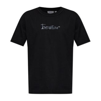 Off-white Homme, Tops, Noir, Taille: XS T-shirt &agrave; logo