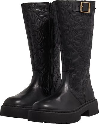 Steve Madden Stiefel - Gelina - Gr. 38 (EU) - in Schwarz - f&uuml;r Damen