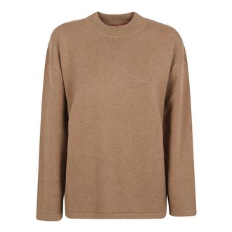 Max Mara Femme, Pulls, Brun, Taille: 42 FR Pisano Sweater