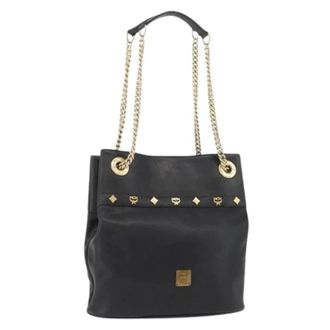 MCM Pre-owned Schultertasche - - Pre-owned - Damen - Schwarzk - ONE SIZE