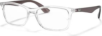 Ray-Ban Rb7047 Optics Grau Transparent Fassung Klar Glas Polarisiert 54-17