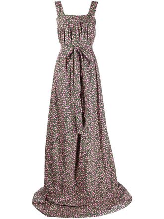La DoubleJ robe imprim&eacute;e Mimosa - Vert