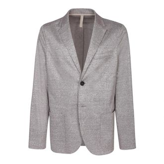 Harris Wharf London Leinen-Stretch-Blazer - - Jackets - Herren - Beige - XL