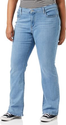 Levi's Damen Plus Size 315 Shaping Bootcut Jeans, Lapis Topic, 16 S