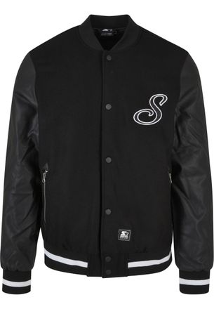 Starter Black Label Herren Starter Script College Jacket Black, M