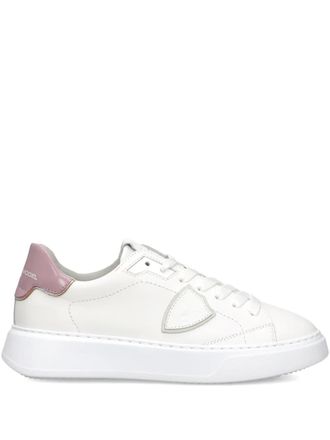 Philippe Model Temple Tennis Low Sneakers - Wei&szlig;
