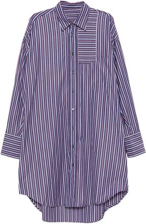 Marina Yee Gestreiftes Hemd - Blau