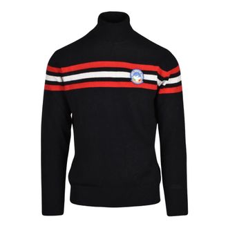 MC2 Saint Barth Dolcevita Rollkragenpullover - - Knitwear - Herren - Schwarzk - 2XL