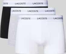 Lacoste Trunks aus Baumwollmix im 3er-Pack