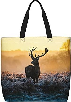 Generic Sac De Courses Deer Wilderness Sac Enfant Pliable De Grande Capacit&eacute; Sacs &Agrave; Main, Pour Voyage, Shopping, Filles, Femmes