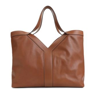 Saint Laurent Braune Leder Y Schultertasche - - Bags - Damen - Braun - ONE SIZE
