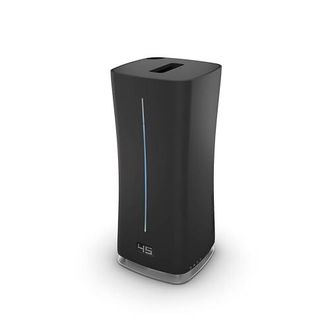 Stadler Form Humidificateur dair Eva Little, nébuliseur ultrasonique Peu encombrant, pour pièces jusquà 50 m², avec hygrostat, Mode Auto et Nuit, Noir