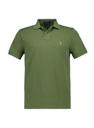 Polo Ralph Lauren Herren Polo-Shirt gr&uuml;n Slim Fit