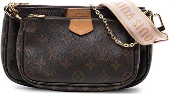 Louis Vuitton Hobo Bags - Monogram Multi Pochette Accessoires - Gr. unisize - in Braun - f&uuml;r Damen