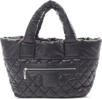 Chanel petit sac à main Coco Coon à design matelassé - Noir
