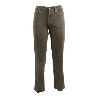 7 For All Mankind Calie Straight Ankle - - Jeans - Herren - Gr&uuml;n - W26