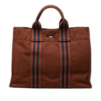 Herm&egrave;s Pre-owned Fourre Tout PM - Femme - Pre-owned - Brun - Taille: ONE Size