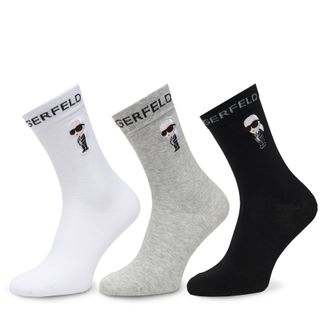 Karl Lagerfeld Lange Socken KARL LAGERFELD A4W47037 Bunt