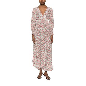 Rixo Rixo, Femme, Robes, Multicolore, Taille: 40 FR Mireta Jebiv Maxi Dress